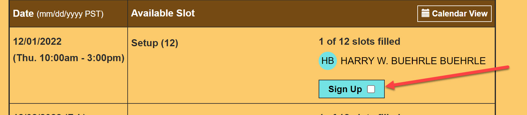 How to use SignUpGenius for Kaleidoscope Show – Orange County Module ...